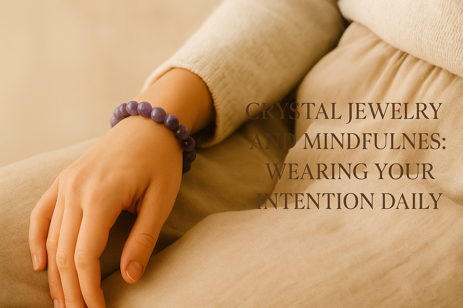 Crystal Jewelry and Mindfulness: How to Wear Your Intention Daily ...