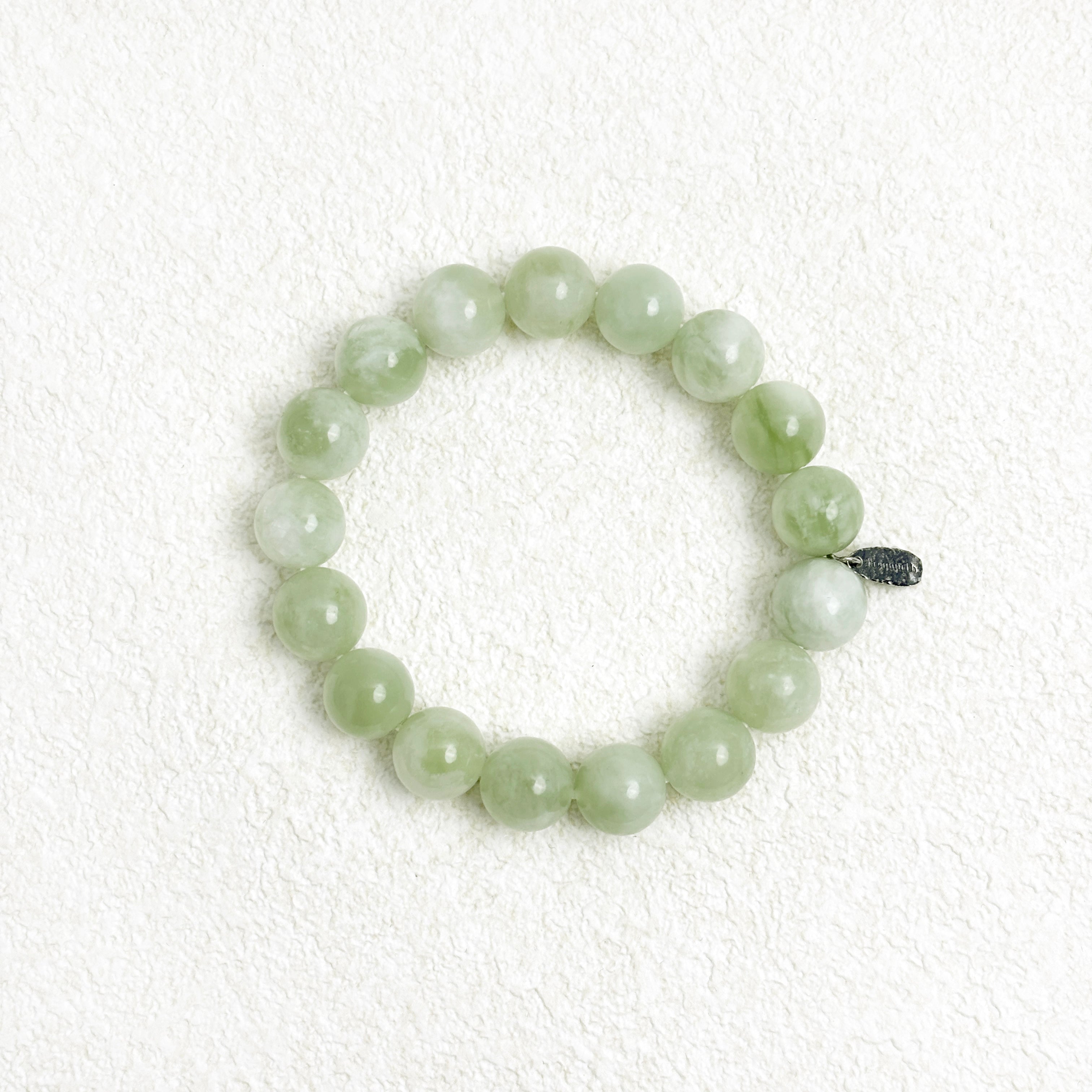 Jade Mist Bracelet – Natural Serpentine Jade for Serenity, Balance ...